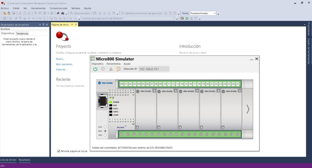 CONNECTED COMPONENTS WORKBENCH DEVELOPER – AUTOMATIZACION Y CONTROL