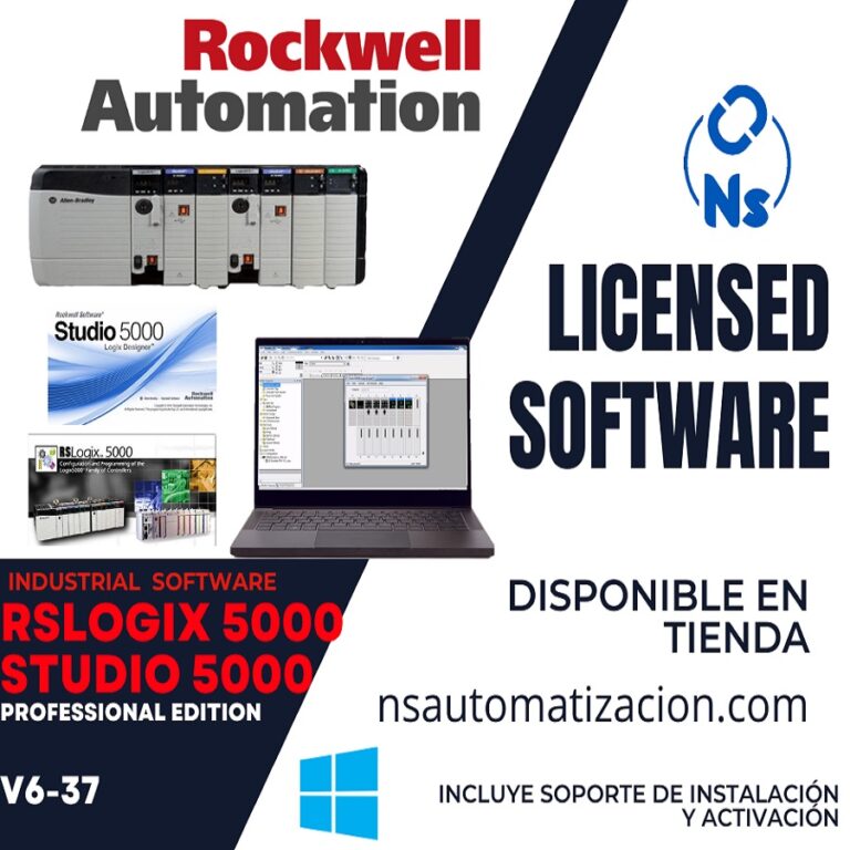 RSLOGIX 5000 / STUDIO 5000 PROFESIONAL – AUTOMATIZACION Y CONTROL