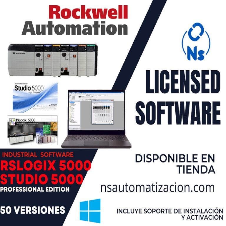 RSLOGIX 5000 / STUDIO 5000 PROFESIONAL – AUTOMATIZACION Y CONTROL