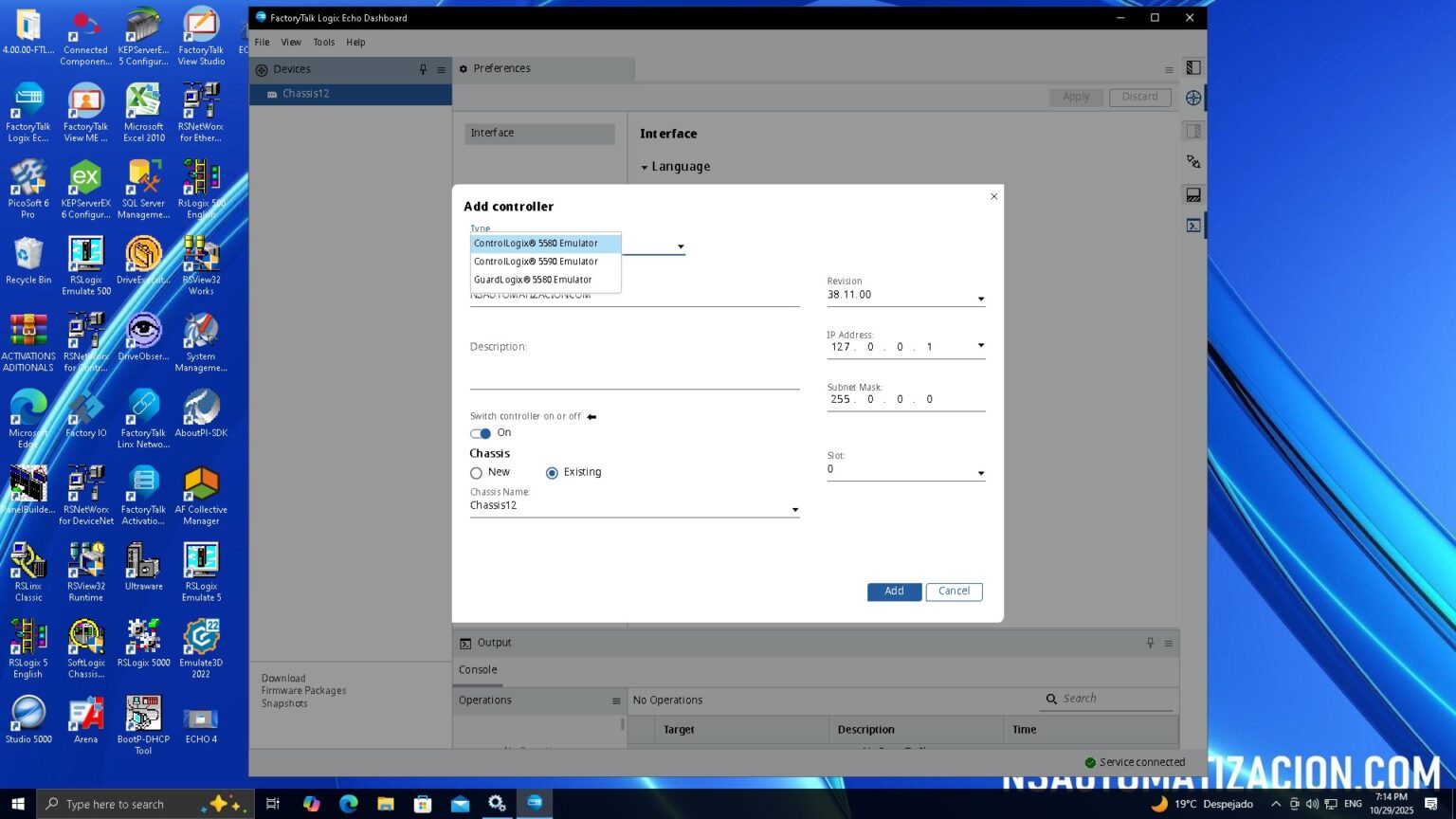FACTORYTALK LOGIX ECHO – AUTOMATIZACION Y CONTROL